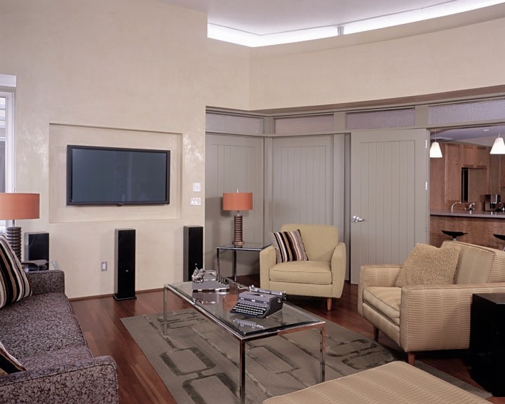 Contemporary Recording Studio - Living Room - Tampa - by Through the ...