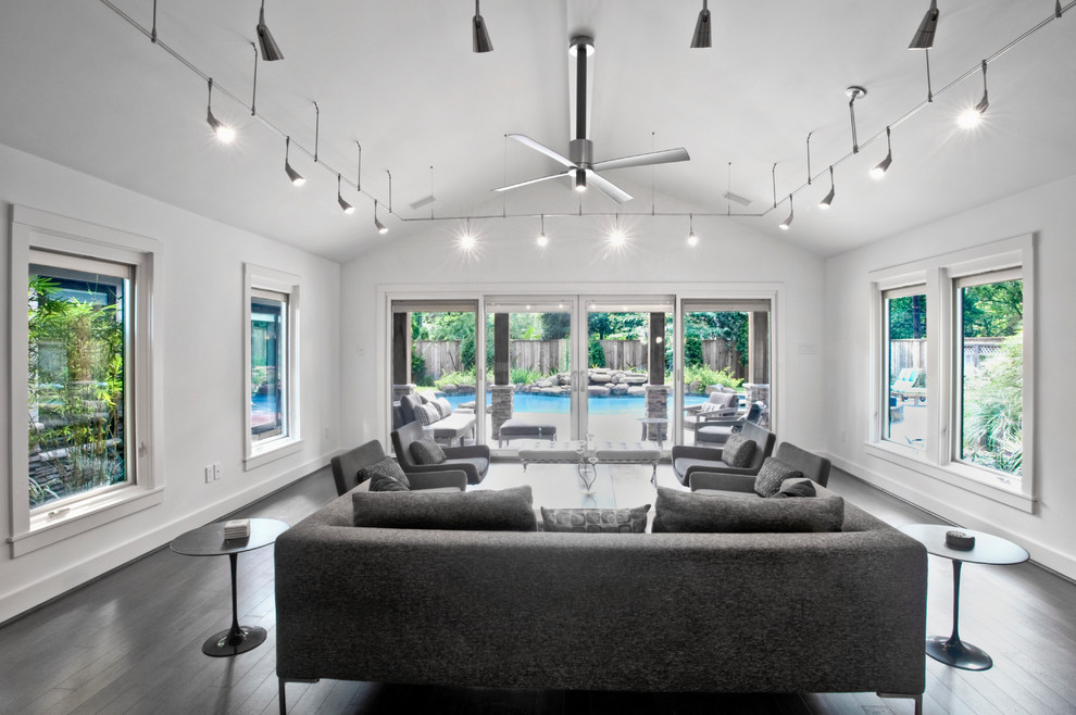 Contemporary Style Living Room - Contemporary - Living Room - Houston ...