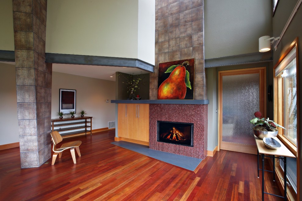 Contempory Remodel Newberg Oregon - Modern - Living Room - Portland ...