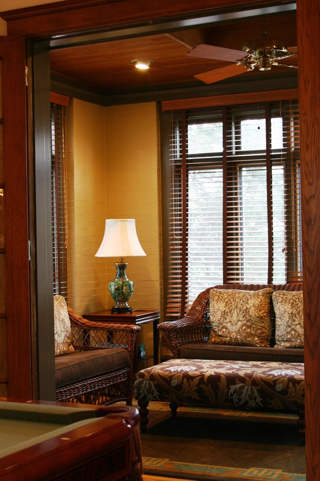 Corner of sunroom - Traditional - Living Room - Chicago - by User | Houzz