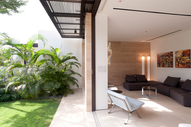 Corner Terrace House @ Bloxhome Drive - Singapore - Modern - Living ...