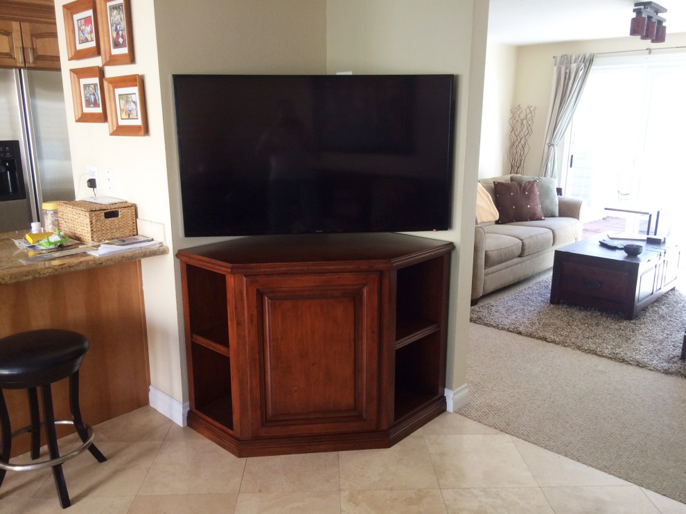 Corner tv cabinet - Traditional - Living Room - Los Angeles - by The ...