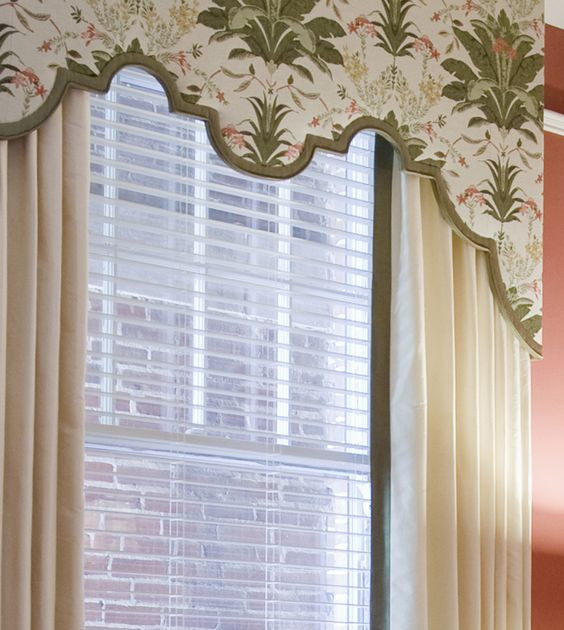 Cornice Boxes - Traditional - Living Room - Wilmington - by A Stitch In ...