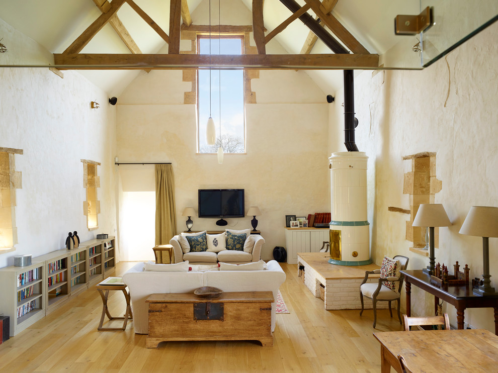 Cotswolds Barn Conversions - Farmhouse - Living Room - London - by ...