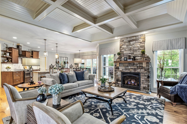 Cottage Style Redesign - Classique - Salon - New York - par A la Maison ...