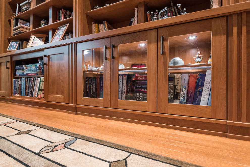 Craftsman Library Seymour - Craftsman - Living Room - Chicago - by ...