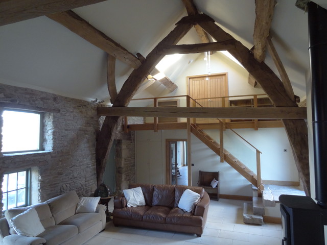 Cruck Barn Conversion - Country - Living Room - Other - by John Botham ...