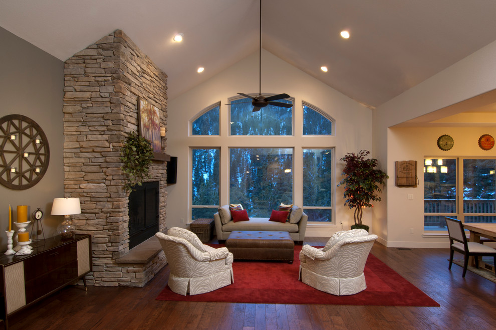 Crystal Park - Klassisch modern - Wohnbereich - Denver - von Solid Rock Custom Homes | Houzz