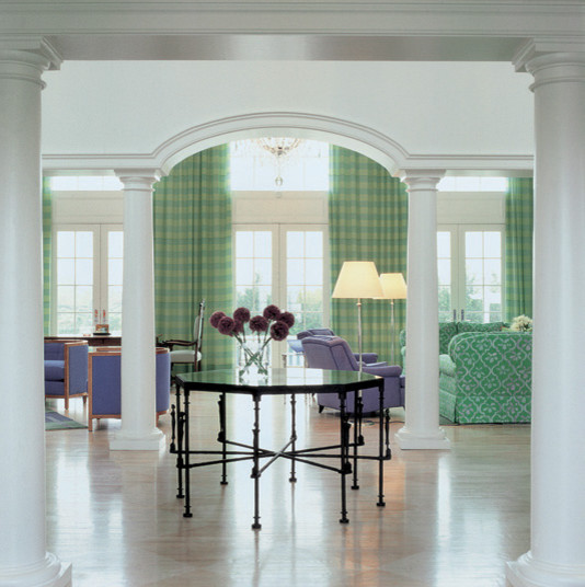 Culp House - Mediterranean - Living Room - New York - by Bruce Nagel ...