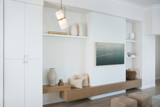 Custom Built In - Contemporary - Living Room - Miami - by Lisa & Leroy ...