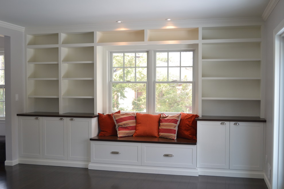 Custom Built-ins - Contemporary - Living Room - New York - by WB ...