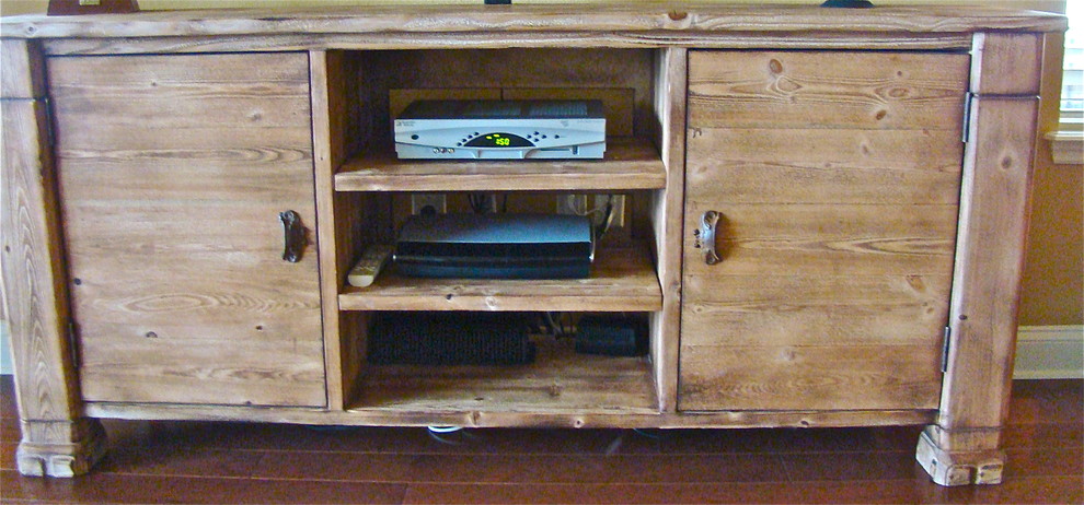 Custom Chunky Console Table - Farmhouse - Living Room - Orlando - by O ...