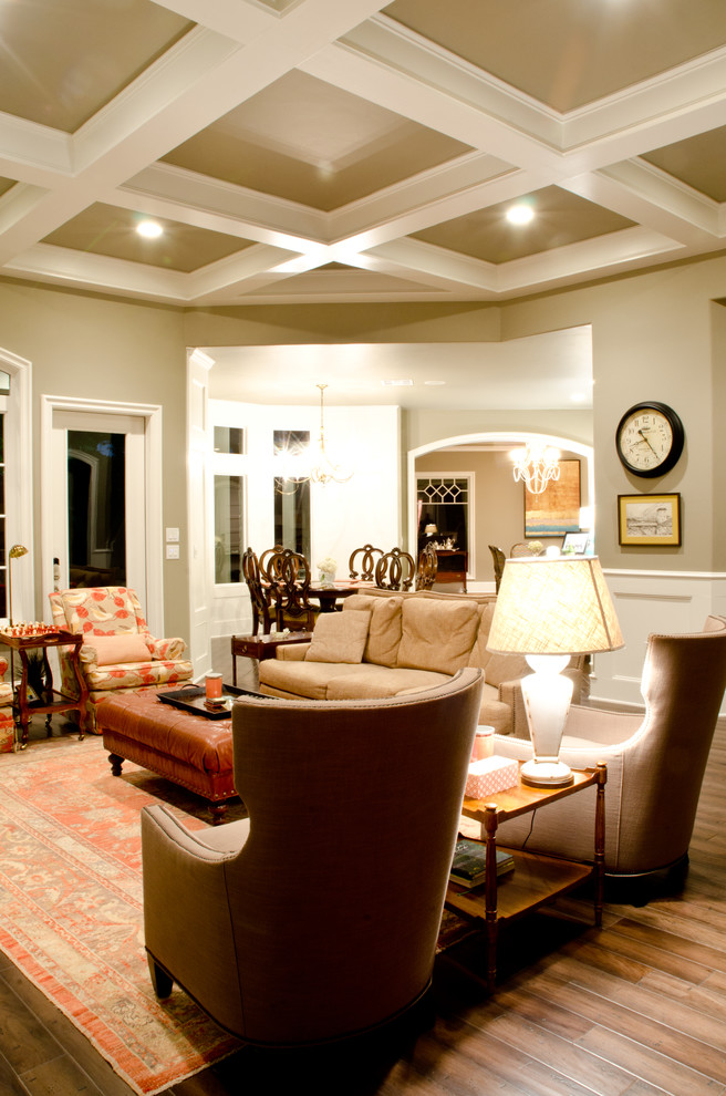 Custom Colonial Cottage - Traditional - Living Room - Austin - by Cook ...