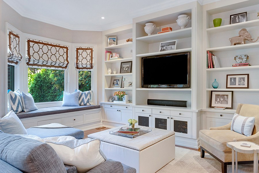 Custom Entertainment Center - Living Room - Tampa - by Ambry Design | Houzz