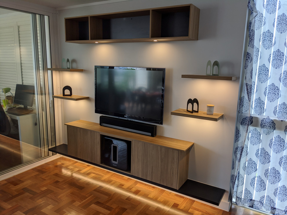 Custom Entertainment Unit - Living Room - Brisbane - by Jensen Designs ...