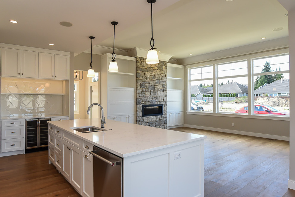 Custom Home on Sussex Drive in Crown Isle, Courtenay, BC - Transitional - Kitchen - Other - by ...