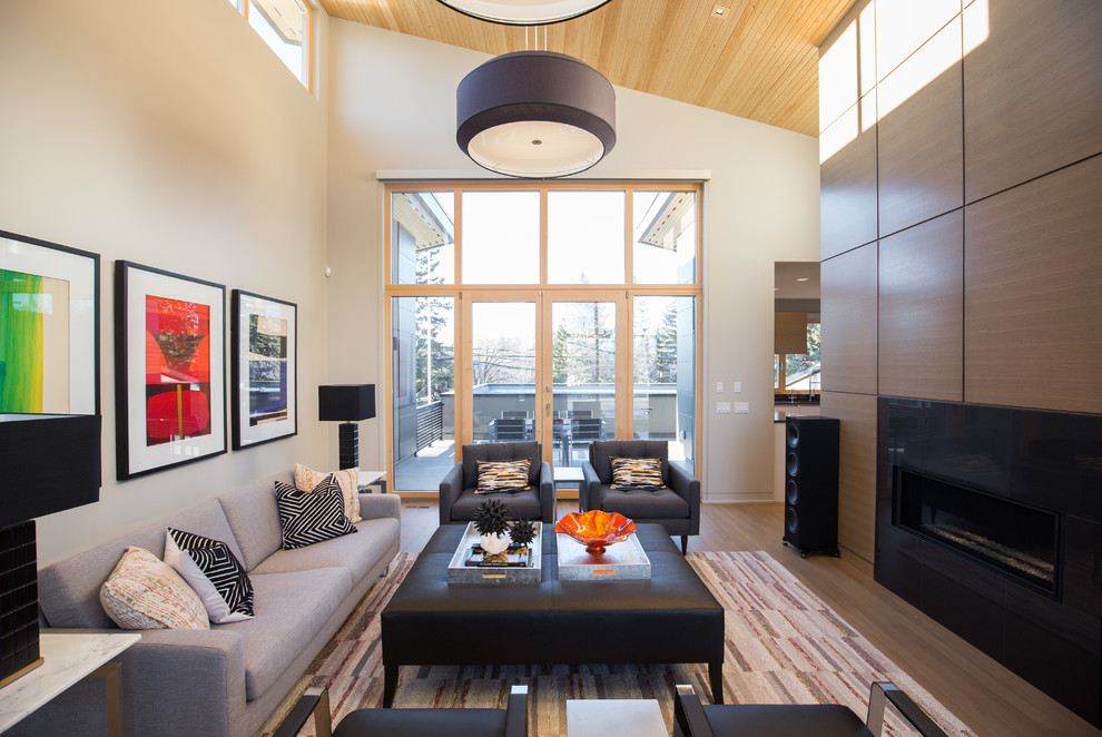 CUSTOM HOUSE #14 - Contemporary - Living Room - Calgary - by Barham ...