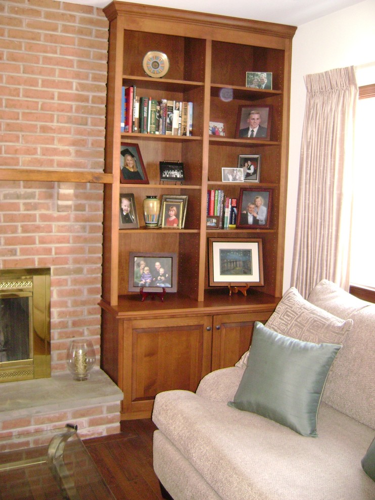 Custom Living Room Built Ins - Traditional - Living Room - Philadelphia ...