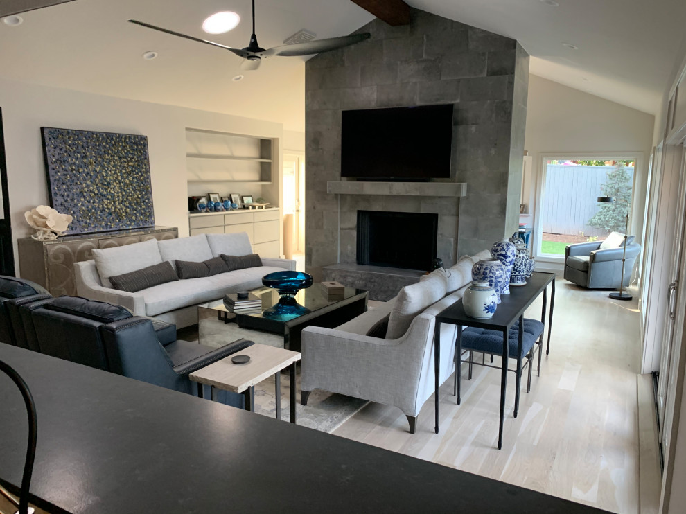 Custom Living Spaces - Transitional - Living Room - Oklahoma City - by ...