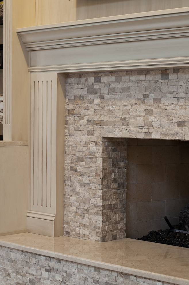 Custom Millwork - Elmhurst, Ill - Traditional - Living Room - Chicago ...