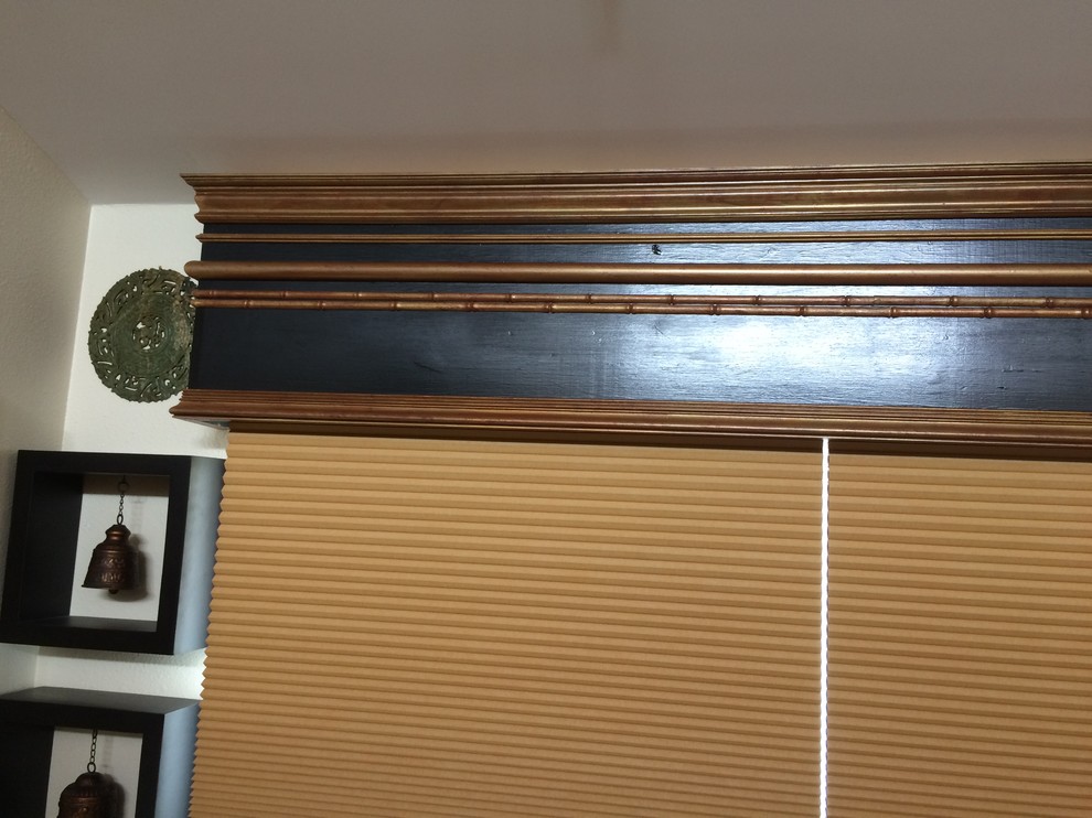 Custom Oriental Cornice Boards - Asian - Living Room - San Diego - by ...