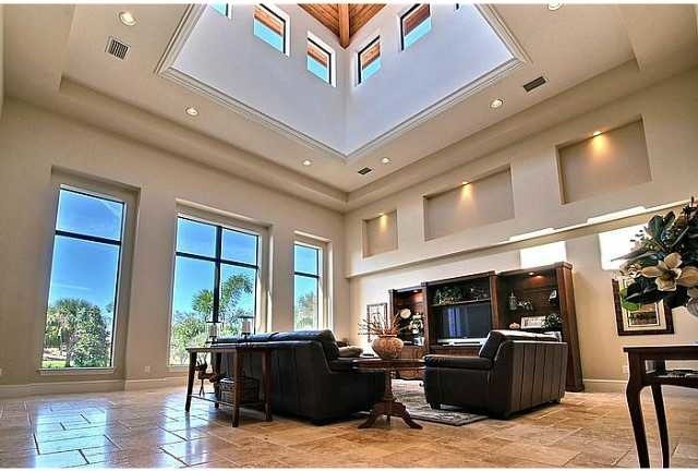 Custom Residence, Parkland Golf & Country Club - Living Room - Miami ...