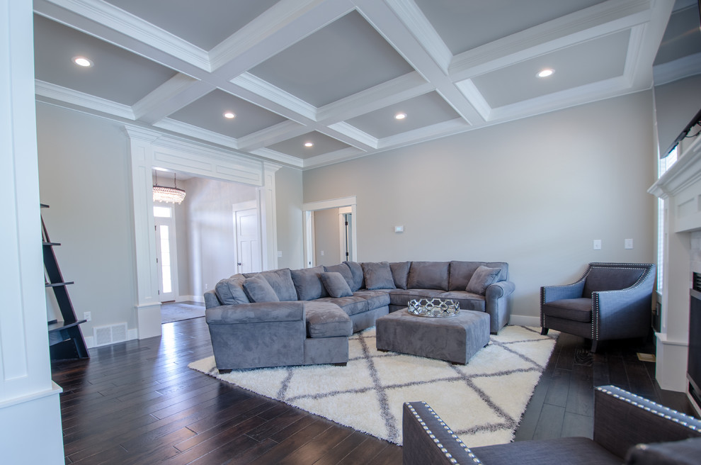 Custom Split Level Ranch - Transitional - Living Room - Other - by ...