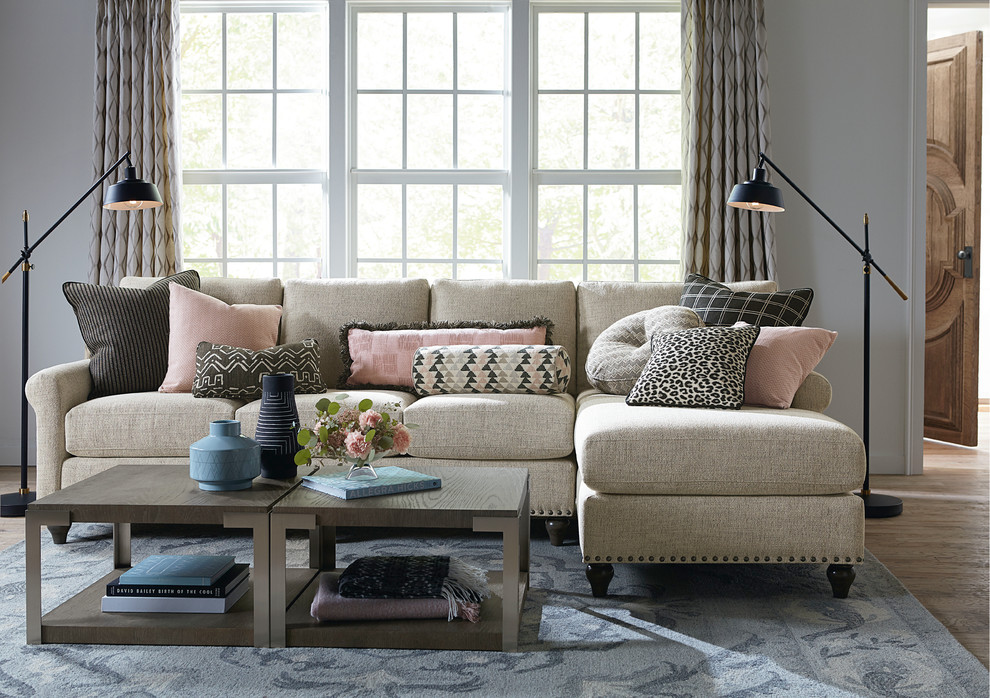 Custom Upholstery Sofa by Bassett Furniture - Living Room - Other - by ...