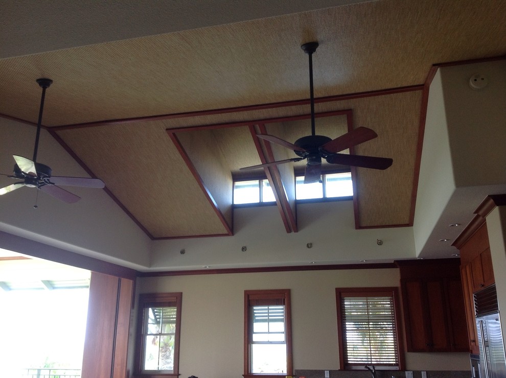 Custom Vaulted Ceilings - Tropical - Living Room - Hawaii - by Designs ...