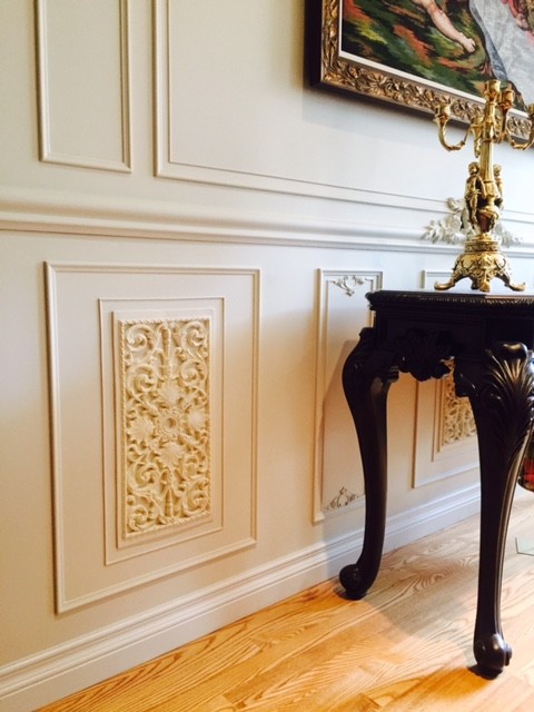 Custom Wainscot & Panel Designs - Classique - Salon - Chicago - par ...