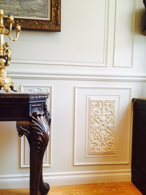 Custom Wainscot & Panel Designs - Traditional - Living Room - Chicago ...