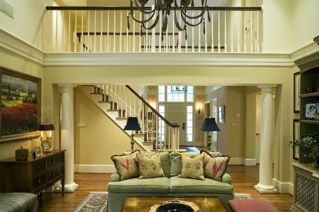 Customizing a "Spec" House - Traditional - Living Room - Baltimore - by ...