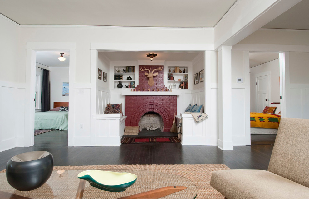 Cypress Park Craftsman bungalow restoration - Craftsman - Living Room - Los Angeles - by ...