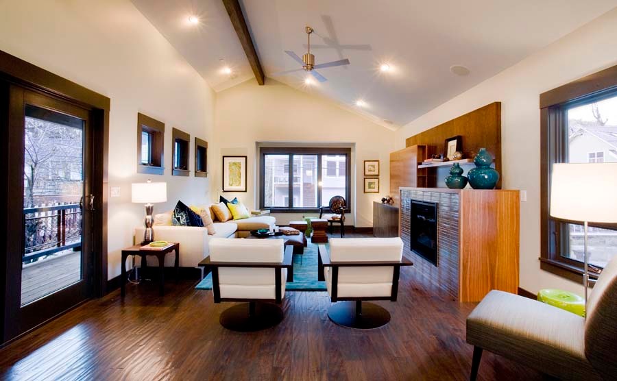 Daly Ave. Park City, Utah - Midcentury - Living Room - Salt Lake City ...