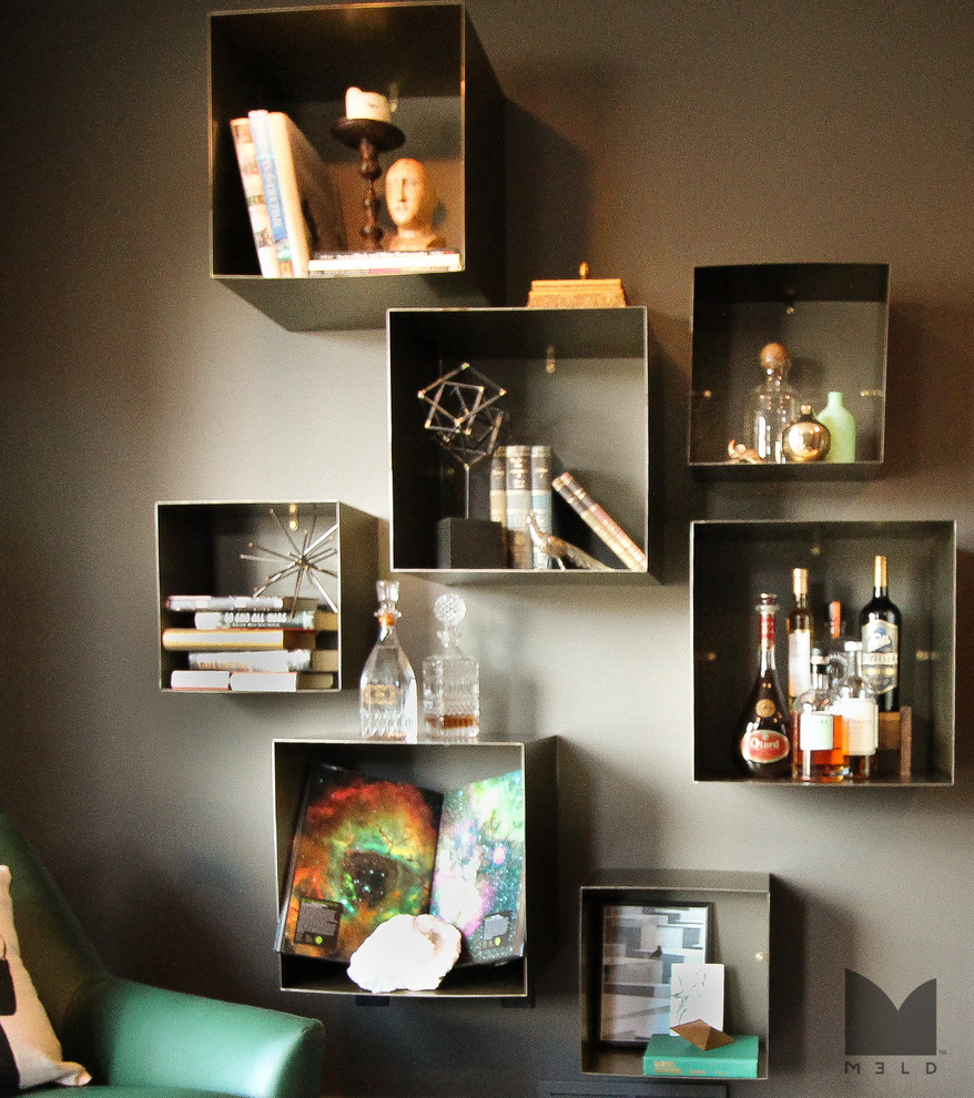 Dapper Den - Modern - Living Room - Salt Lake City - by M3LD | Houzz