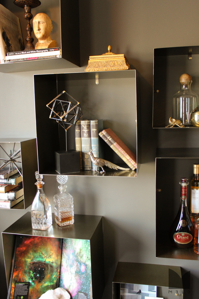 Dapper Den - Modern - Living Room - Salt Lake City - by M3LD | Houzz