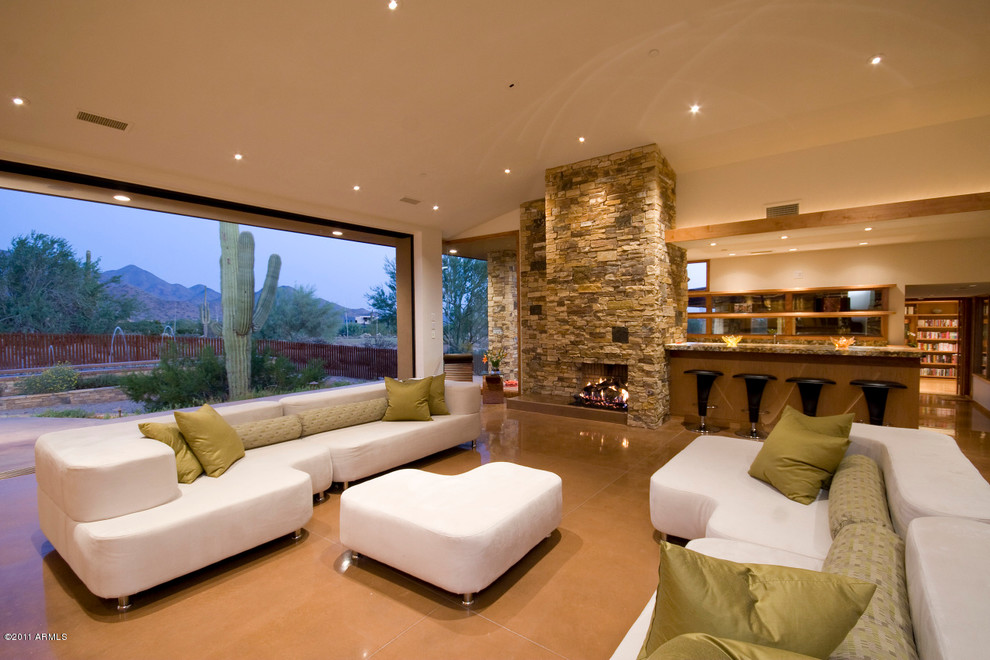 DC Ranch Home #4 - Contemporary - Living Room - Phoenix - by La Casa ...