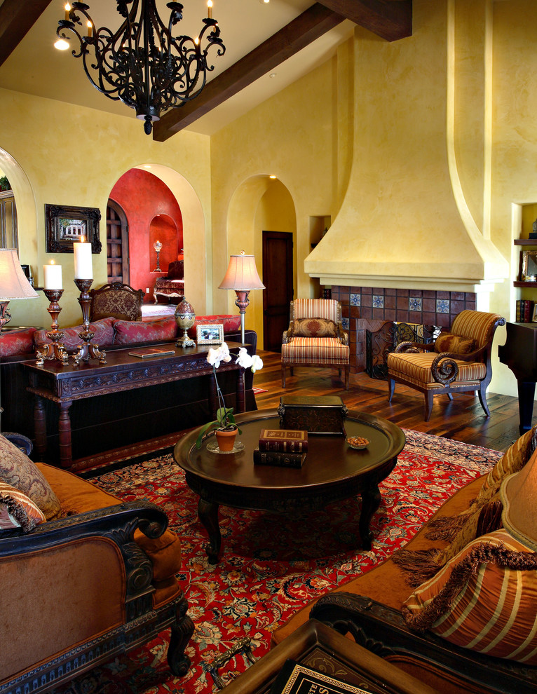 DC Ranch - Lot 809 - Mediterranean - Living Room - Phoenix - by Fisher ...