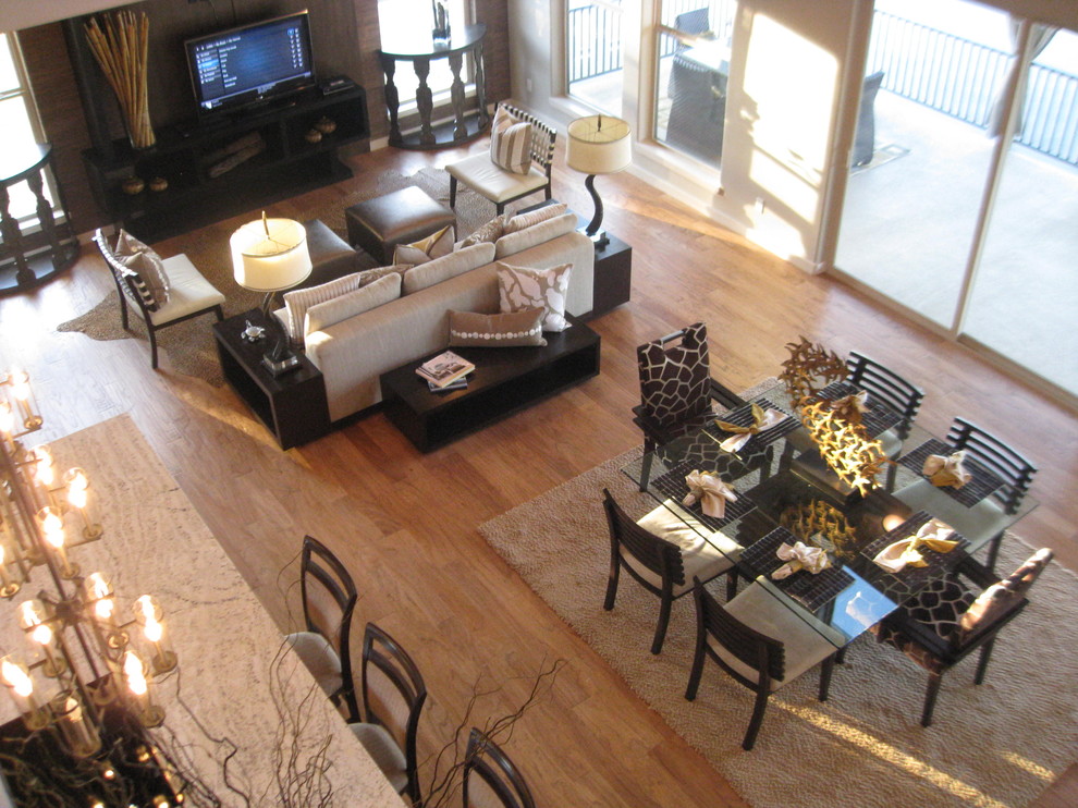 Debbie Cherry Designs/One Swanky Shop - Contemporary - Living Room ...