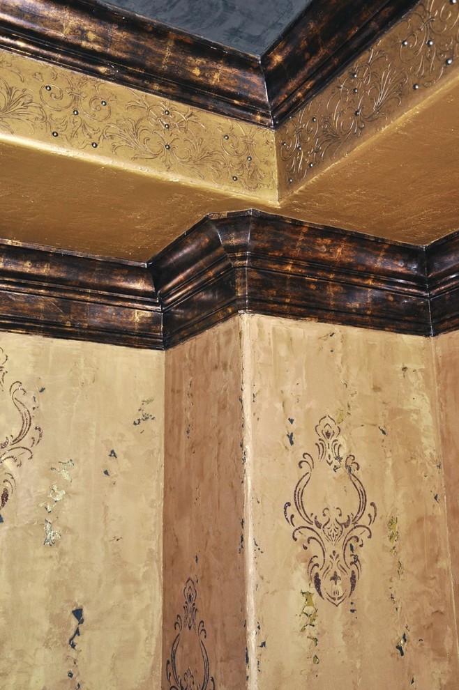 Decadent Living Room Walls - Eclectic - Living Room - Houston - by The ...