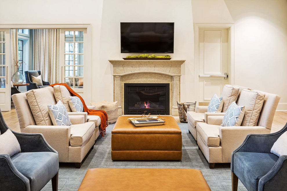 Delta Gamma Fraternity House - Transitional - Living Room - Other - by ...
