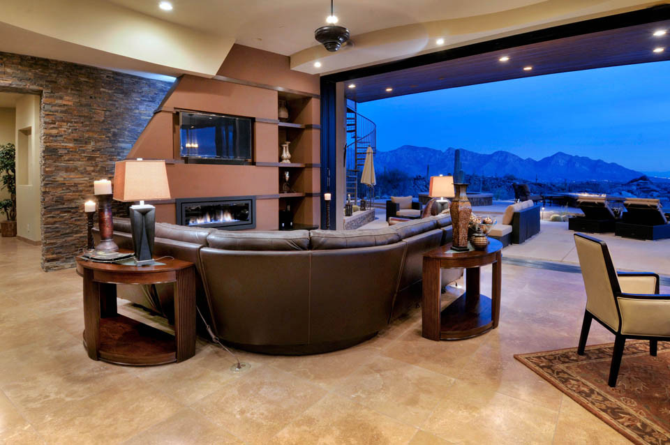 Desert Contemporary 751 - Southwestern - Living Room - Phoenix - by ...