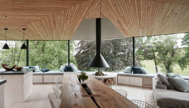 Devon House - Modern - Living Room - Devon - by Pringle & Pringle ...