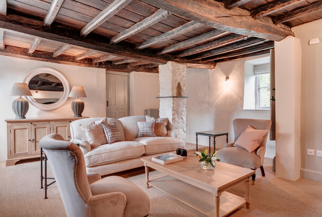 Devon Longhouse - Traditional - Living Room - Devon - by Woodford ...