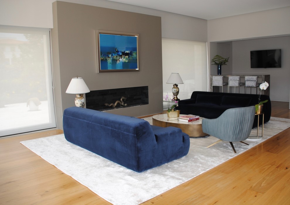 Diseño Interior- Casa M&C - Contemporary - Living Room - Mexico City - by TRUDY JORDAN DESIGN ...