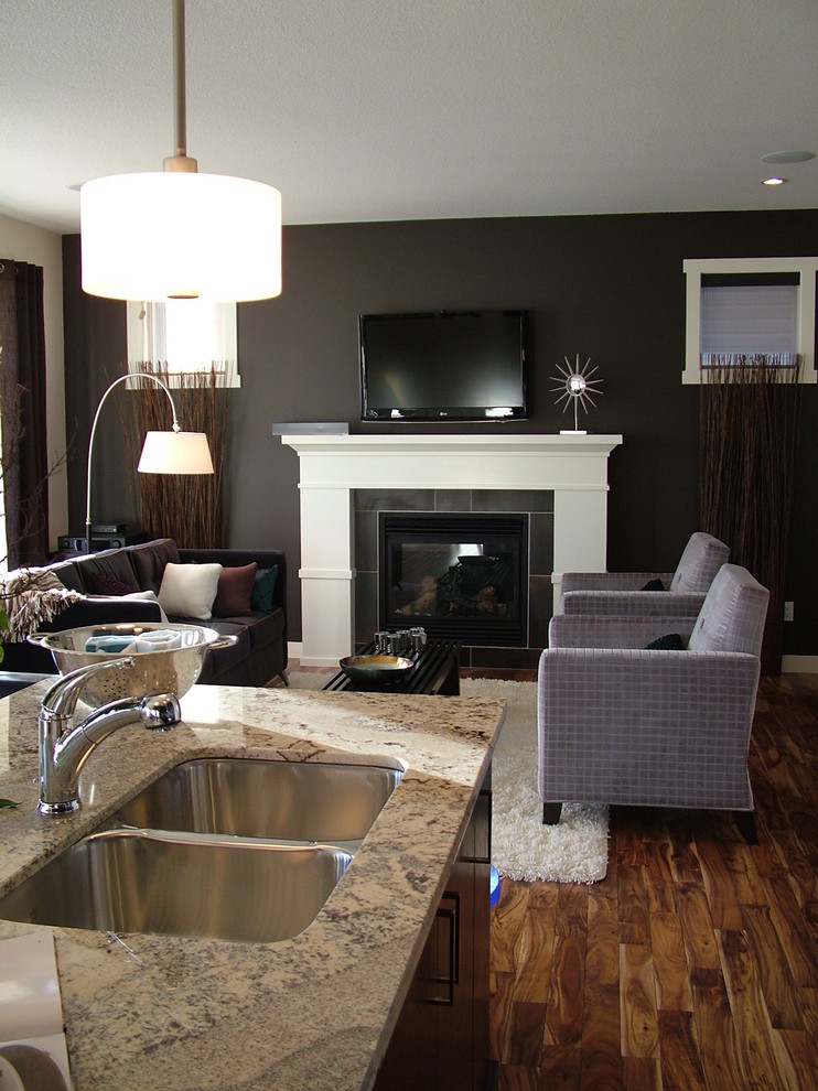 Contemporary Living Room - Contemporary - Living Room - Calgary | Houzz