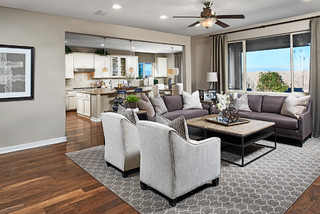Dominic model home in Las Vegas - Contemporary - Living Room - Denver ...