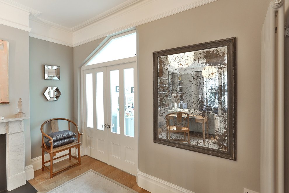 Double Reception Room - Modern - Living Room - London - by Genevieve ...