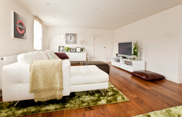 Double Side Dormer Loft Conversion - Living Room - Surrey - by A1 Lofts ...