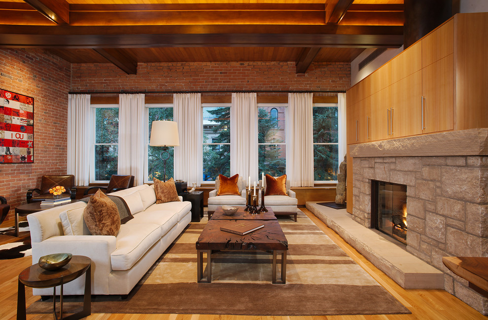 Downtown Aspen Residence - Traditional - Living Room - Denver - by Poss ...